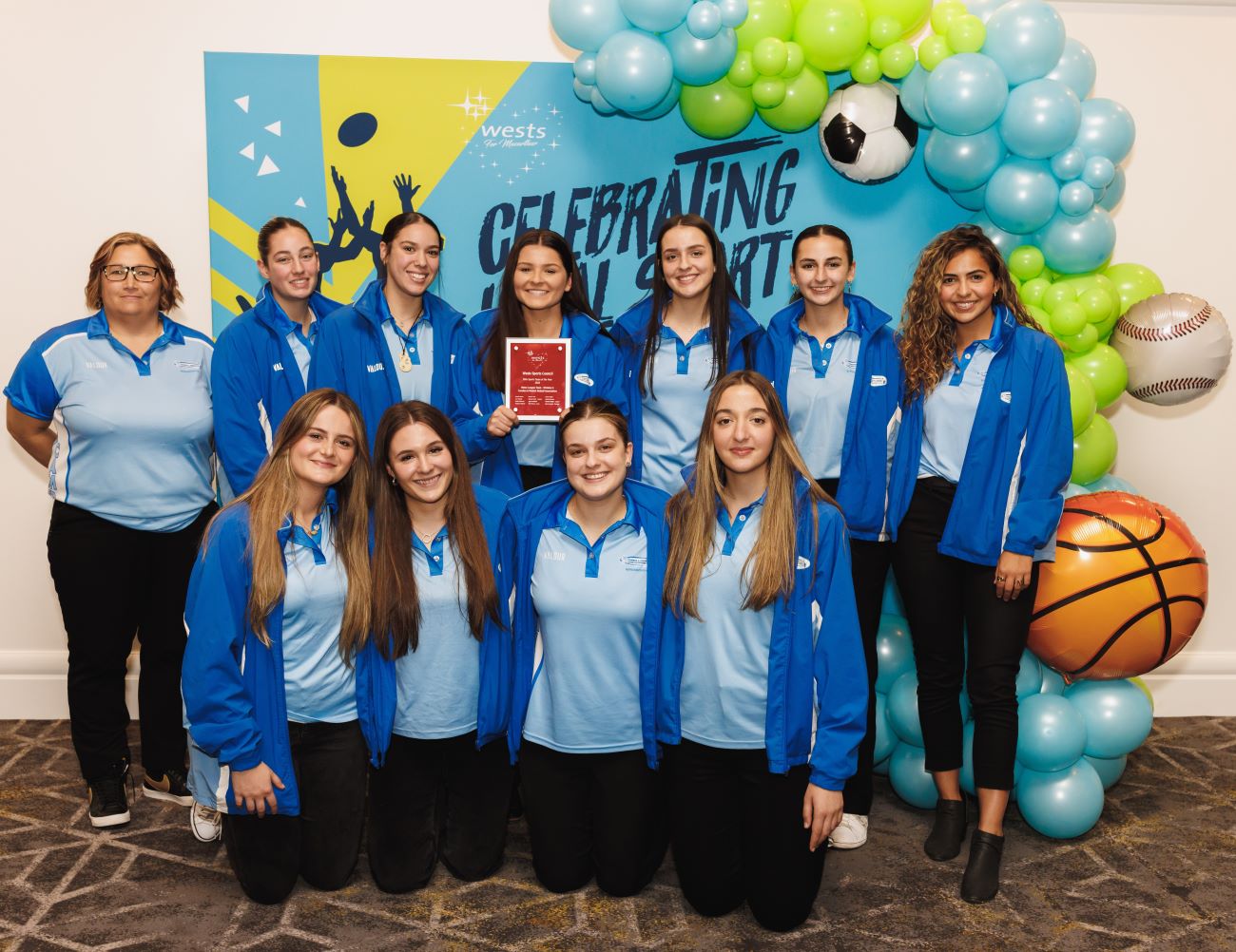 Netball champions, rising cricket star take out major honours