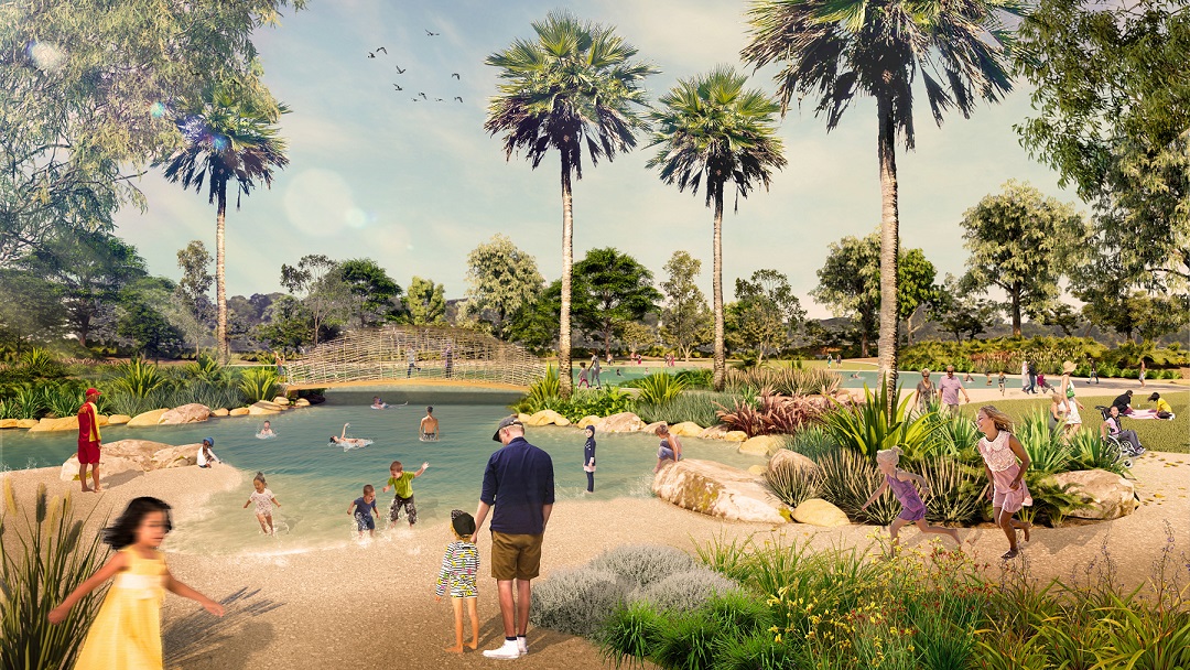 Swimming lagoons next stage of Campbelltown Billabong project