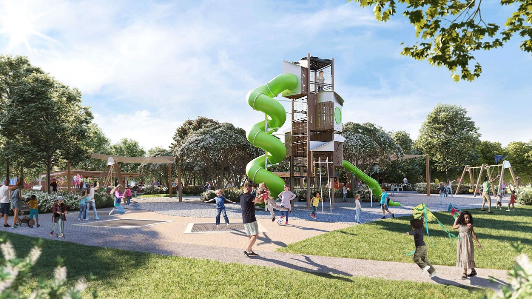 Work starts on two world class parks in Bingara Gorge