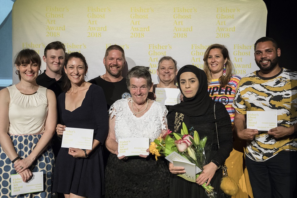Fisher's open prize goes to 'ghost' artist