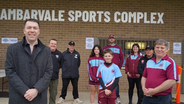 Ambarvale sport complex upgrade kicks goals