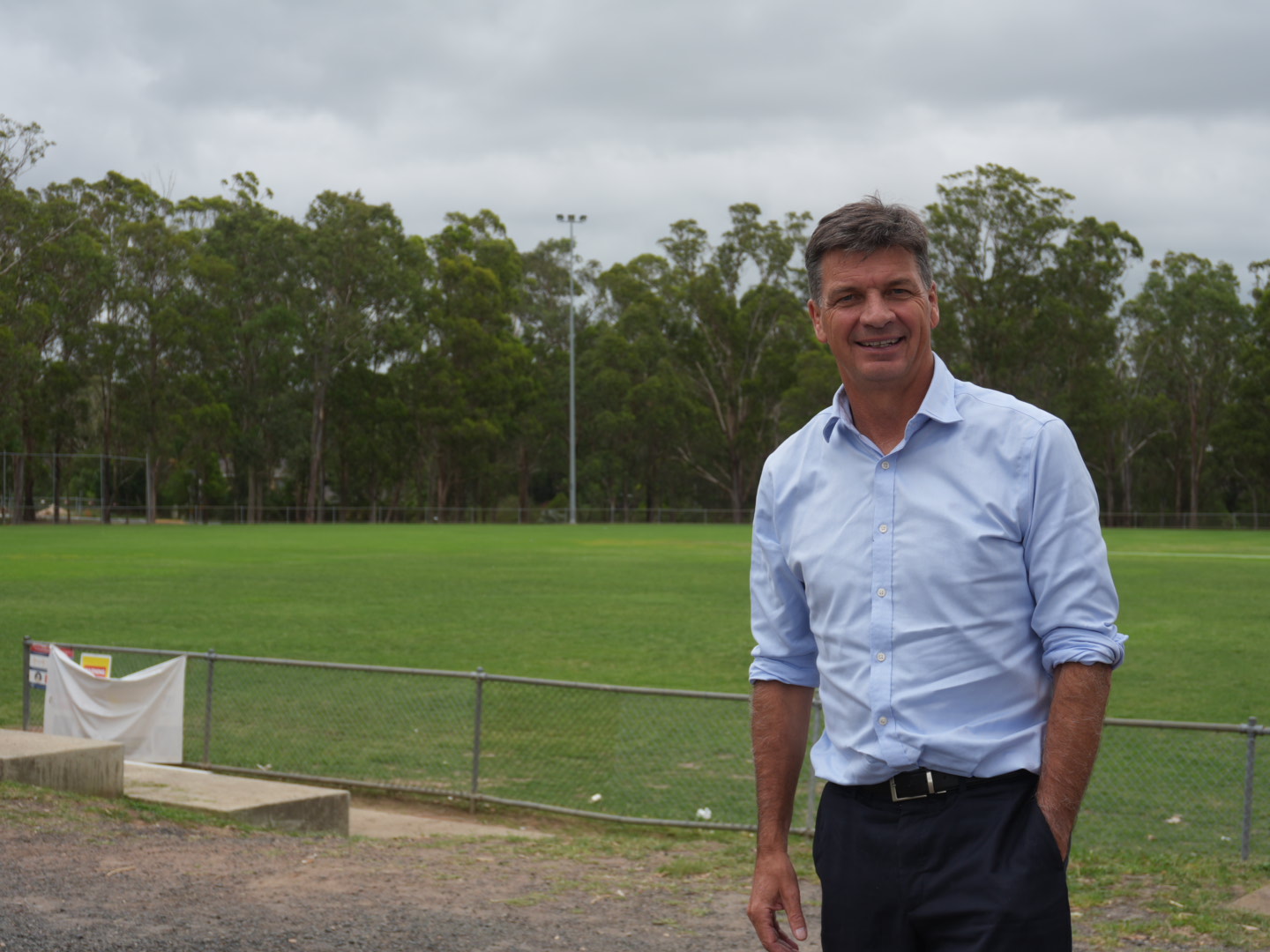 Angus Taylor pledges $5.8m for Leppington Oval upgrade