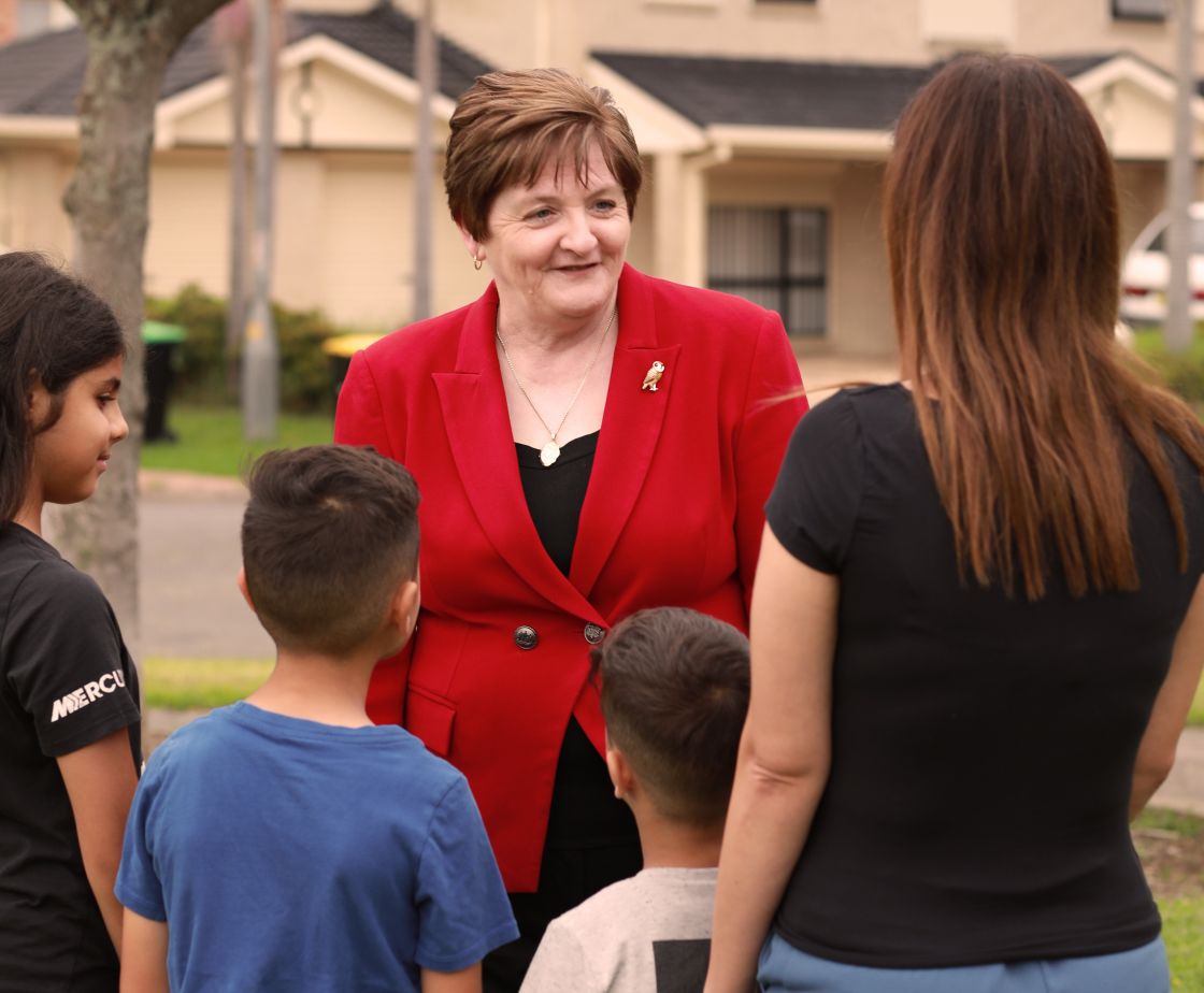 We’re getting on with the job, says Anne Stanley