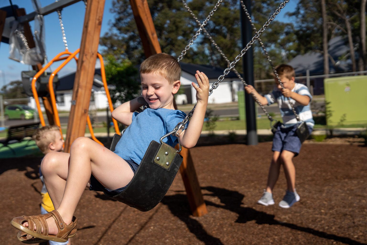 In time for school holidays: new parks in Bingara Gorge