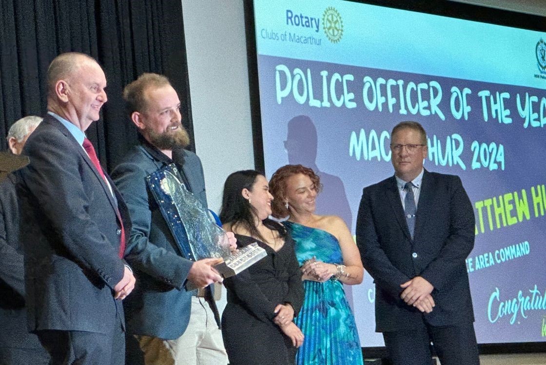 How Macarthur police officer of the year keeps us safe