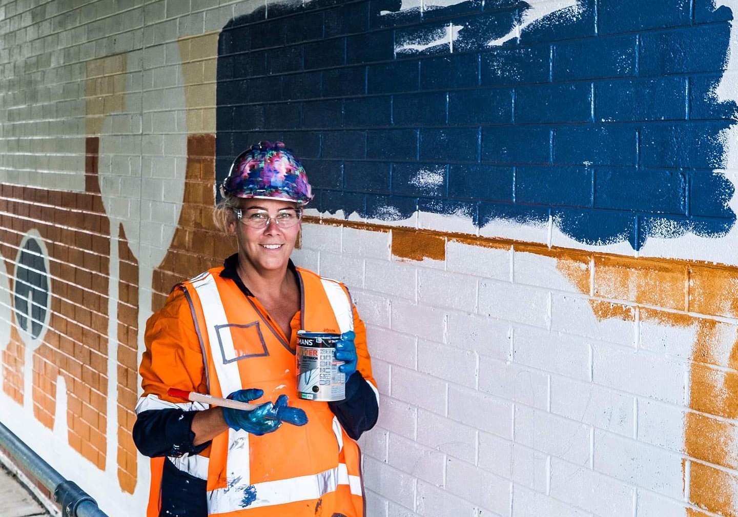 Murals in Queen Street part of revival plans for town centre