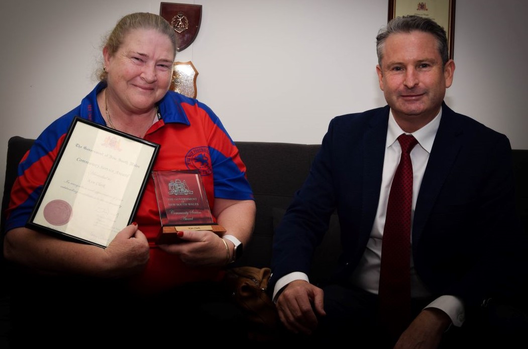 Recognition for 40 years of service to Ruse football club