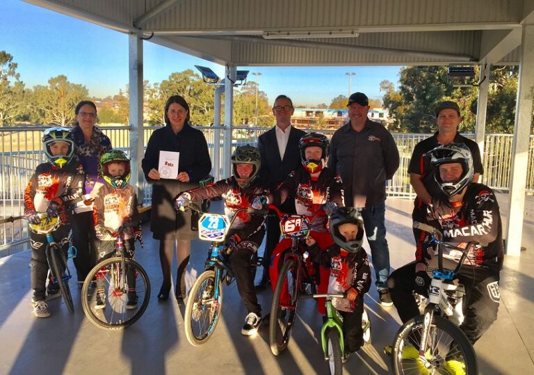 Macarthur BMX set to go international