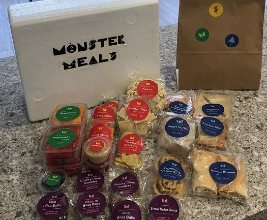 Monster Meals take care of your kids' healthy lunch packs