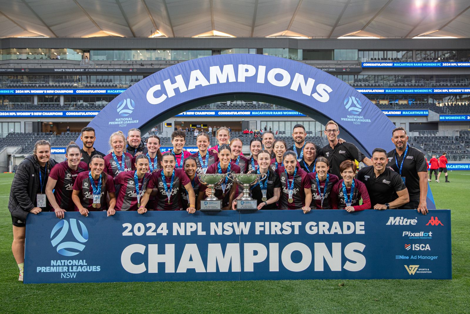 Three peat for Macarthur Rams after penalty shootout in grand final