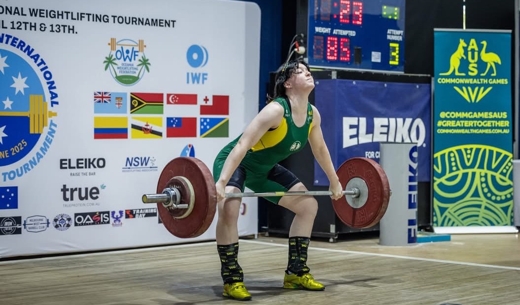 Young weightlifter dreams of a home Olympic Games