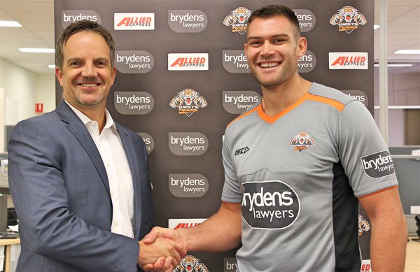 Big Tim Grant is now a Wests Tiger